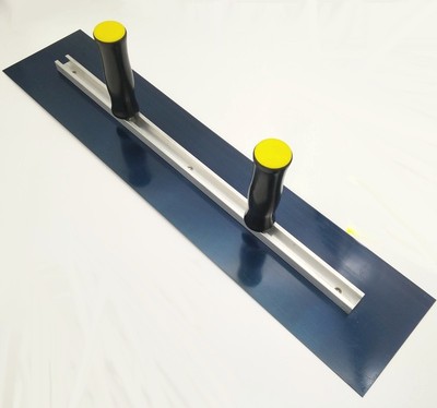 Two-handed Steel Plastering Finishing Trowel Blade Spatula Tool | eBay