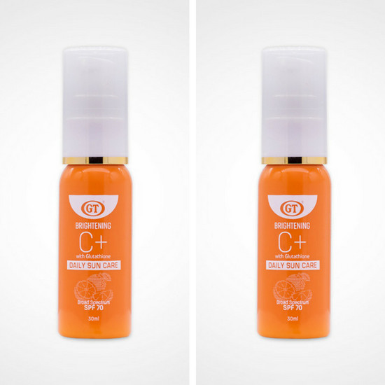 GT Brightening C+ with Glutathione Daily Sun Care SPF 70 Broad Spectrum ...