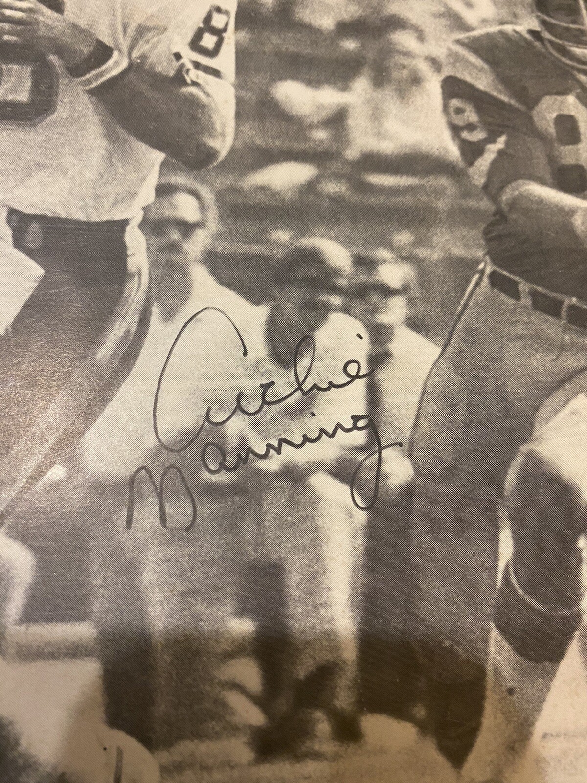 archie manning signed autograph 8x10 new orleans saints. Black Ink | eBay