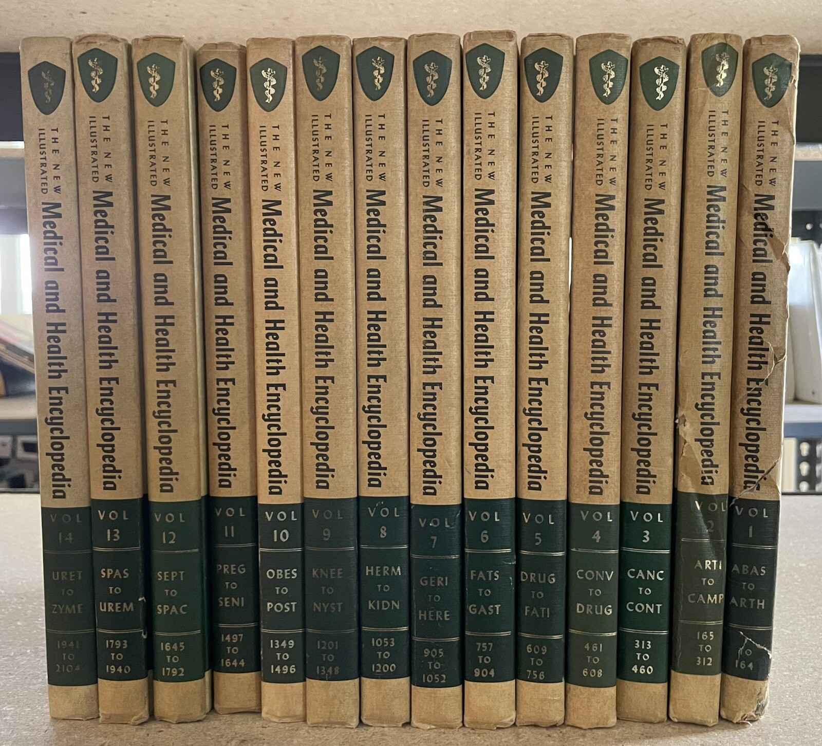 The New Illustrated Medical and Health Encyclopedia 1-14 book set ...