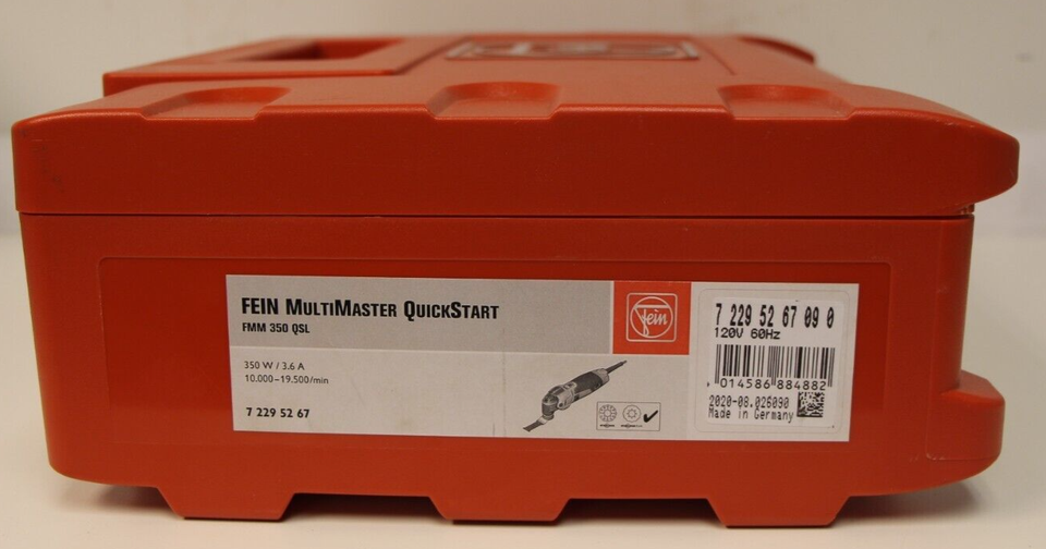 Fein (FMM350QSL) MultiMaster QuickStart Oscillating Multi-Tool ...
