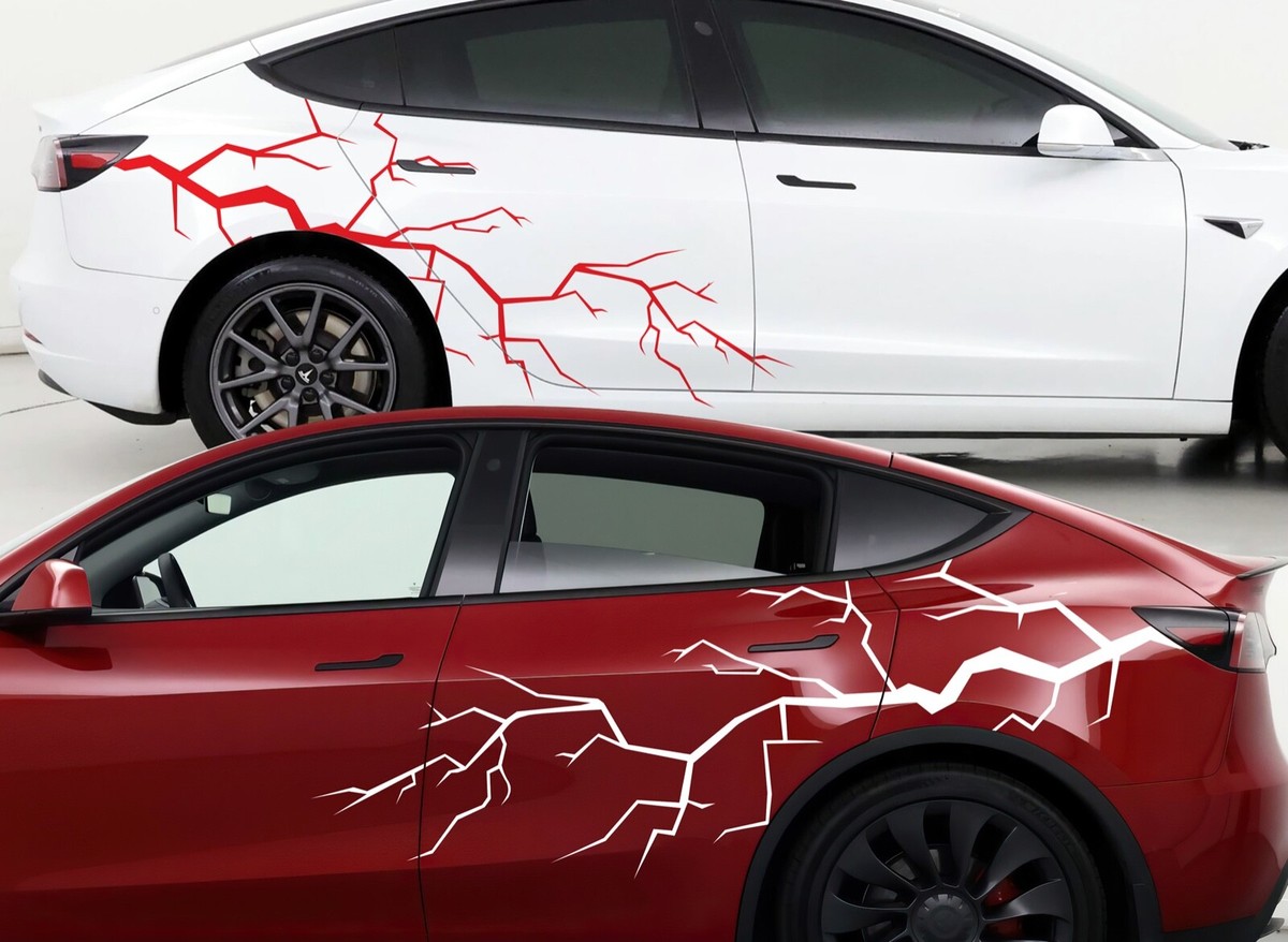 Lightning Car Decals And Graphics