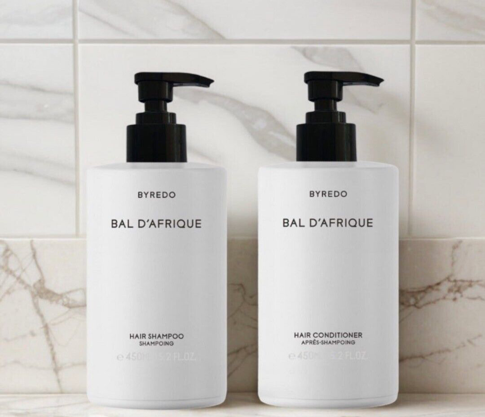 Byredo D'Afrique Shampoo & Conditioner & Body Wash Bundle Jumbo Pack ...