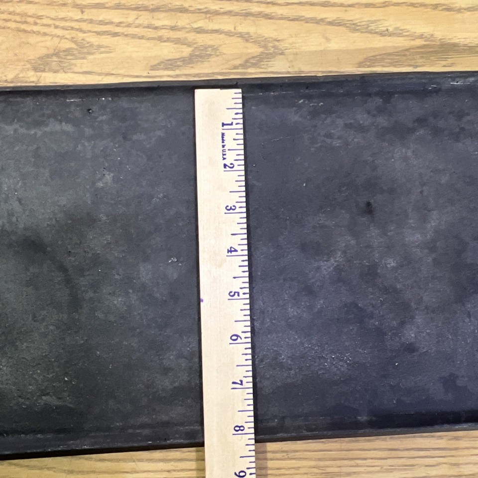 Antique HTF Wapak 8 Cast Iron Long Griddle With ERIE ghost Mark ...