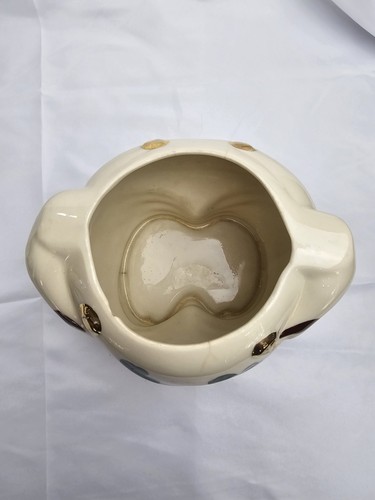 VINTAGE SHAWNEE GOLD SHAMROCK SMILEY PIG COOKIE JAR | eBay