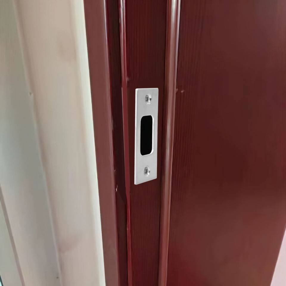 Oversize Deadbolt Strike Plate Door Latch Guard Lock Security Metal ...