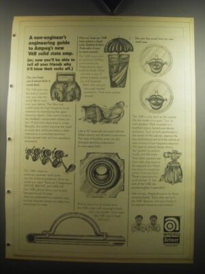 1974 Selmer Ampeg V6B Amp Ad - A non-engineer's engineering guide | eBay