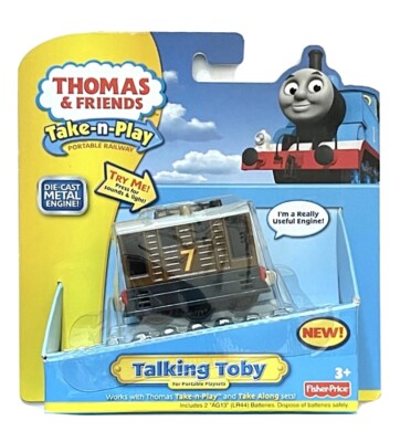 Thomas & Friends Take n Play Talking Toby (Rare 2010) NEW in Package | eBay