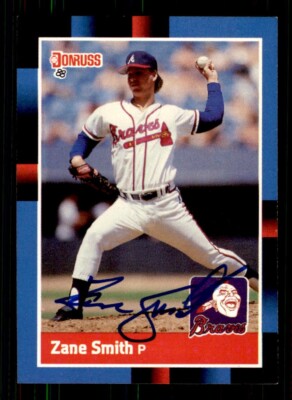 1988 Donruss Baseball #167 Zane Smith Signed Autograph (No COA) *d2 | eBay
