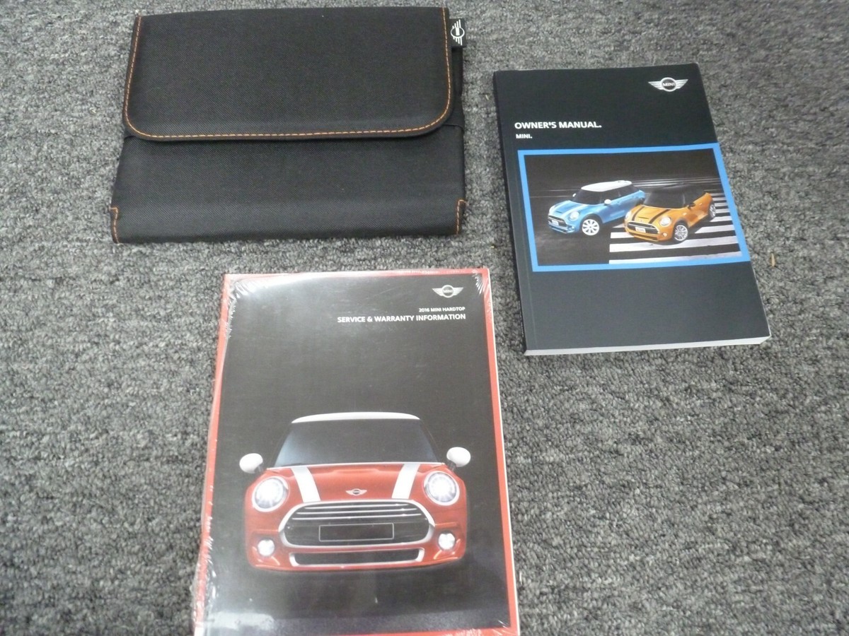 2016 Mini Cooper Manual