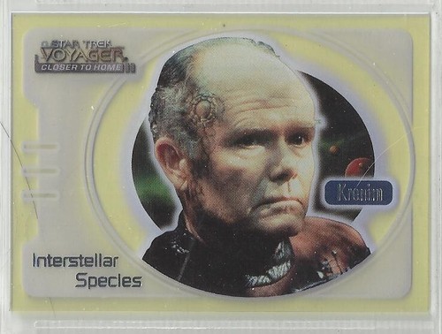 1999 Star Trek Voyager: Closer to Home INTERSTELLAR SPECIES Chase Card ...