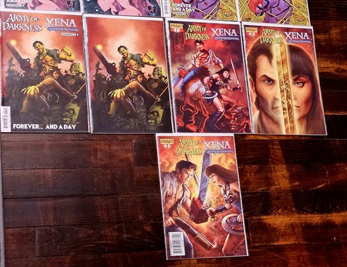 Army Of Darkness Xena Forever And Day Why Not Dynamite Comic Lot Bruce ...