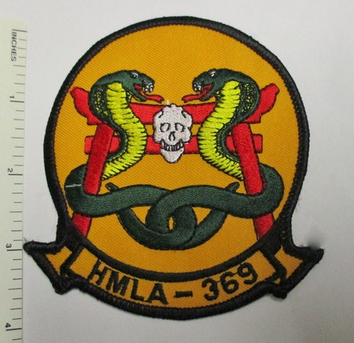USMC MARINE CORPS HMLA-369 HELICOPTER SQUADRON PATCH Original | eBay
