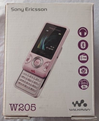 SONY ERICSSON W205 WALKMAN NUEVO SIN USAR! Sin Bloqueo SIM! Sakura PINK ...