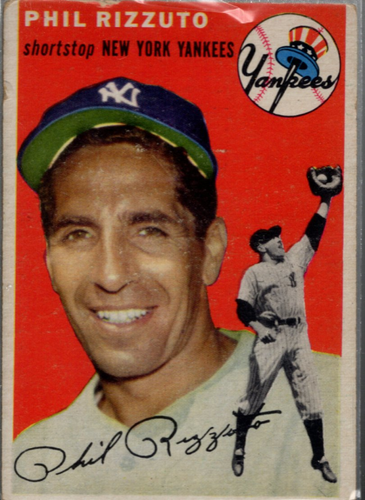 A8894- 1954 Topps #17 Phil Rizzuto - Ex (Ausgezeichnet) | eBay.de