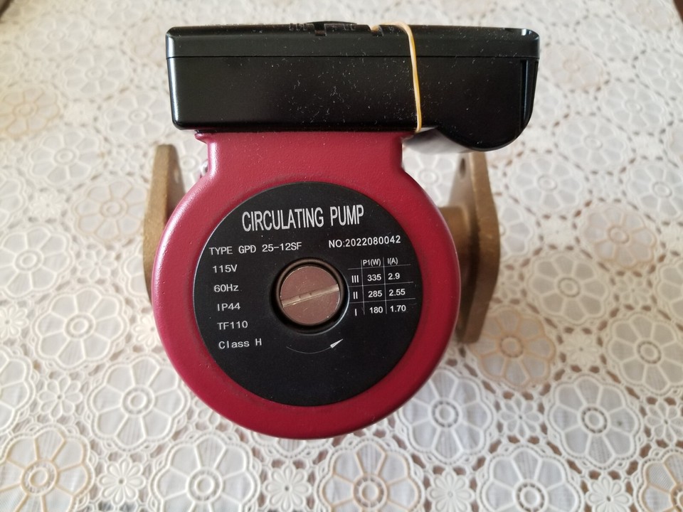Bronze Water Circulator Pump 3-Speed Pump 115V 335W With Check Valve | eBay