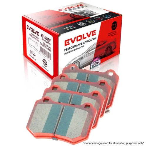 Bremtec BT24680EV550 Evolve Hybrid-Carbon Performance Brake Pad Set | eBay Australia