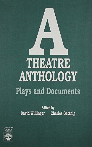 David Willinger Charles Gattnig A Theatre Anthology (Poche ...