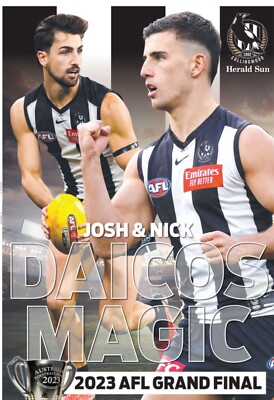HUGE 600MM 2023 COLLINGWOOD MAGPIES PREMIERS AFL FOOTBALL TEAM POSTER ...