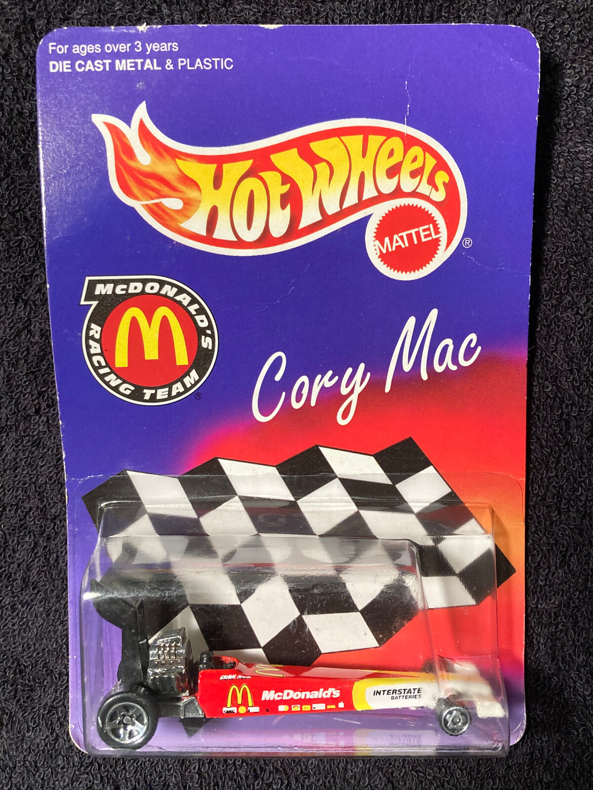 1996 Hot Wheels McDonald's Racing Team Cory Mac Dragster | eBay