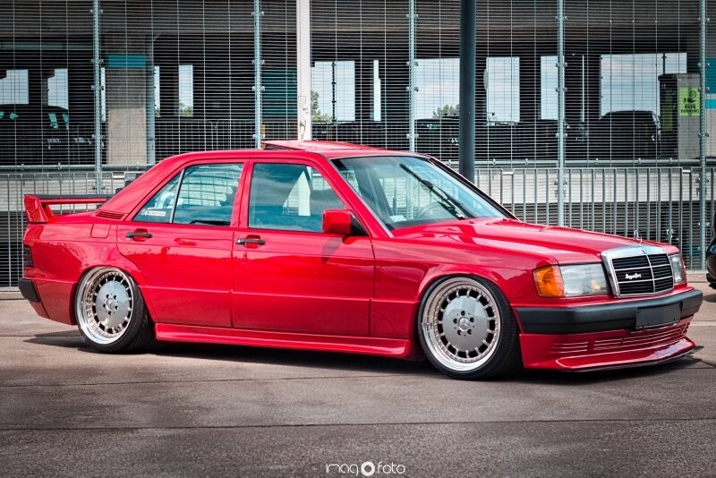 Mercedes 190 W201 Kamei look front bumper spoiler / lower splitter | eBay