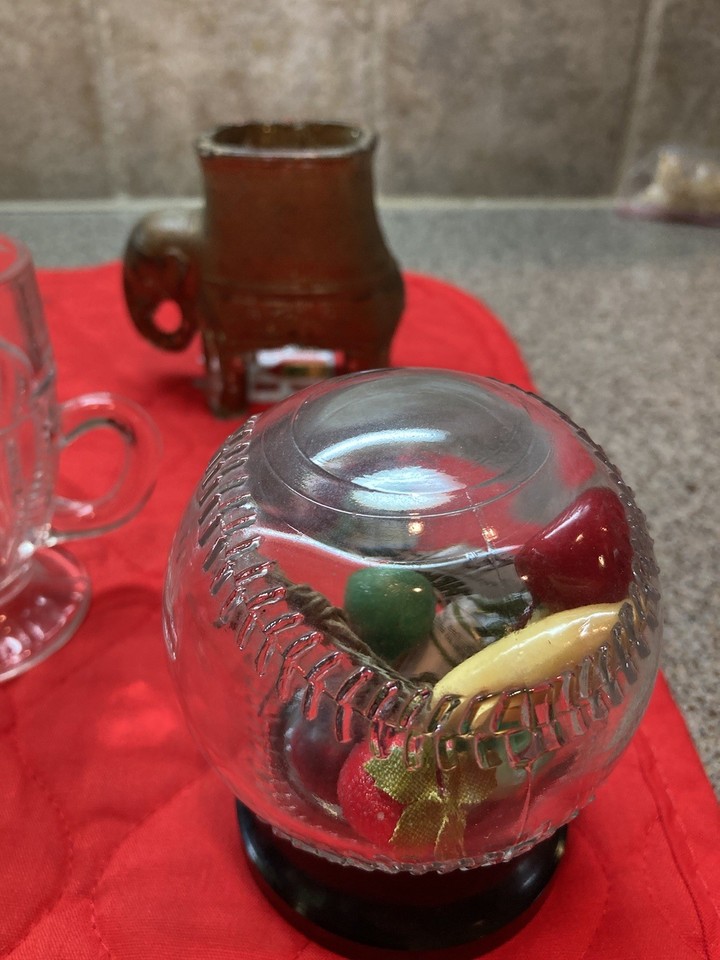 vintage glass candy containers. Total Of Five | eBay