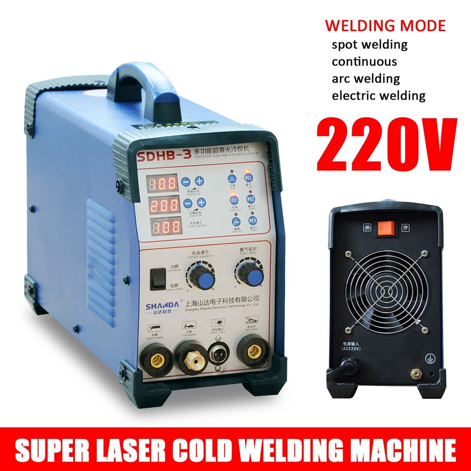 4000W 220V Super Laser Cold Welding Machine Stainless Steel Mould Repair Welder | eBay
