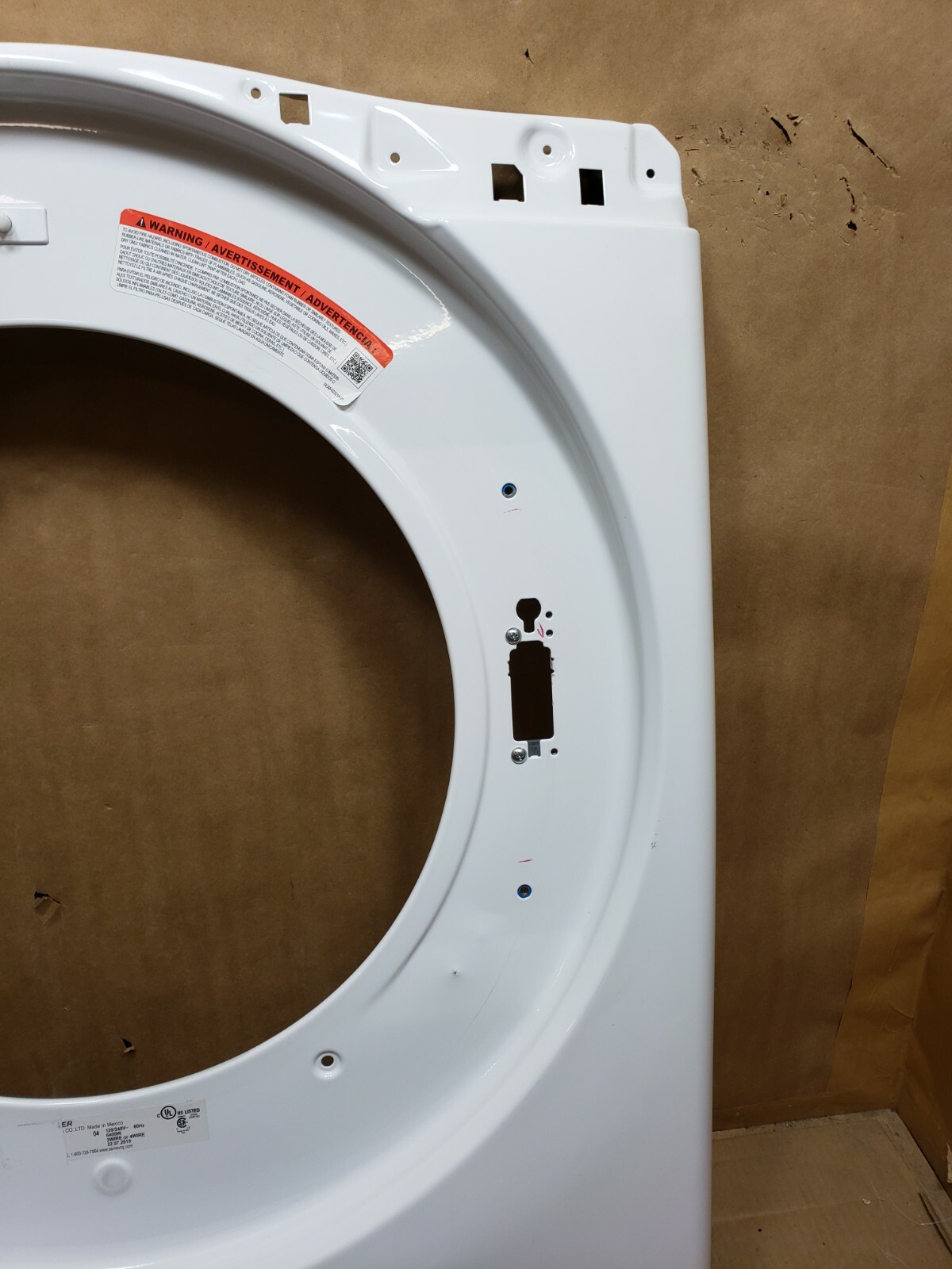 DC97-15979X OEM Samsung Dryer Front Cover Frame Assy DV45H6300GW ...