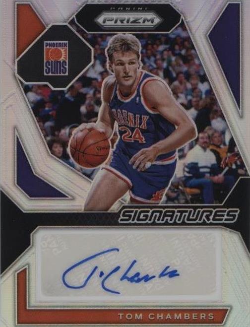 2023-24 Panini Prizm - Signatures Tom Chambers #SIG-TOM Silver Prizm ...