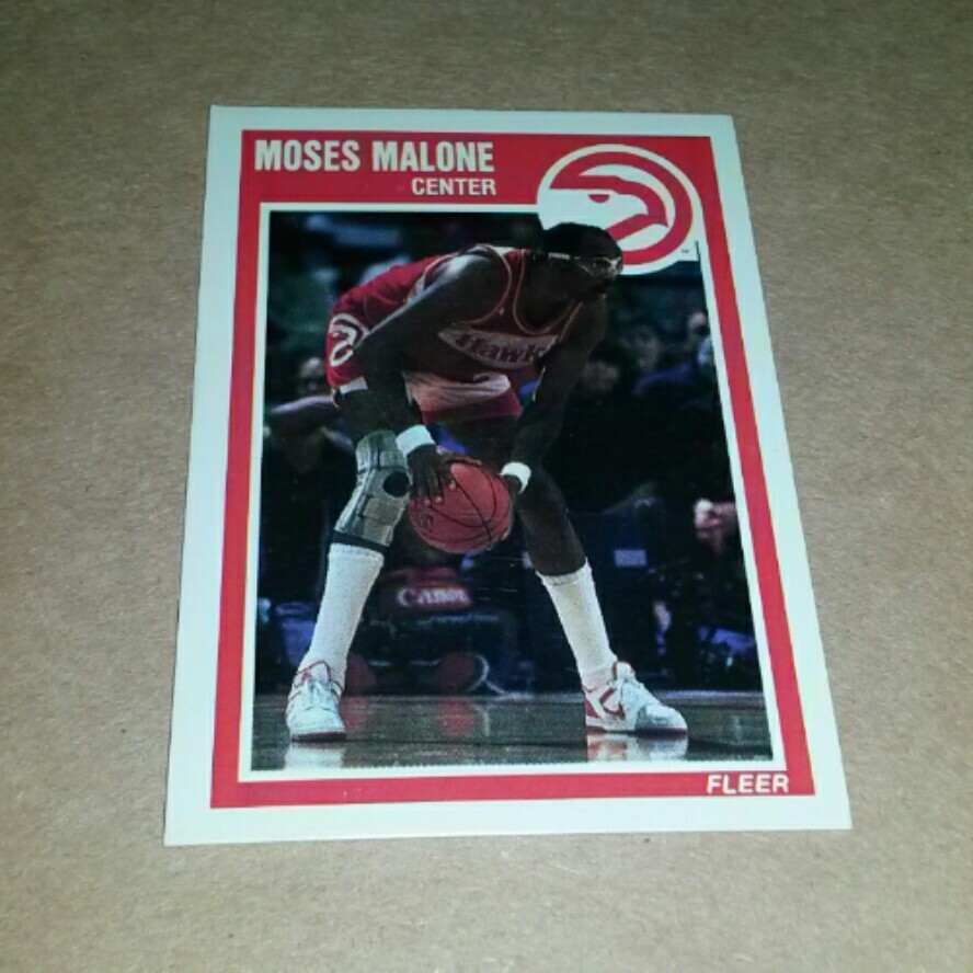 Moses Malone (Basketball Card) 1989-90 Fleer #4 | eBay