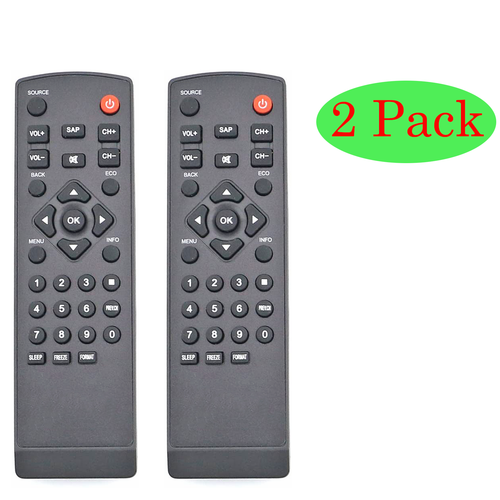 2 PACK New Replace Remote for Emerson TV LC320EMX LC320EMFX LC195EMX ...