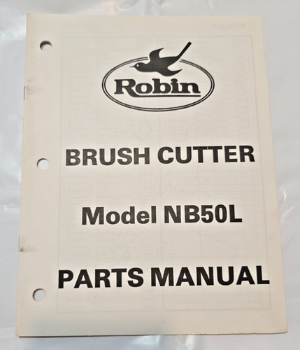 Robin Brush Cutter Model NB50L Parts Manual Original OEM Illustrated | eBay