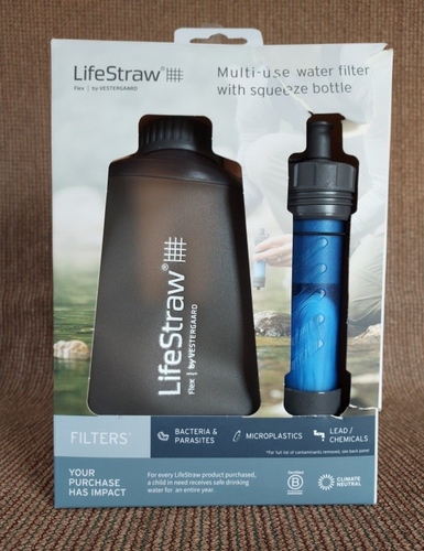 LifeStraw Flex Water Filter with Collapsible Squeeze Bottle 22oz | eBay