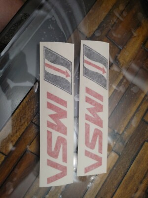 2 Official IMSA Stickers International Motorsports Association Sticker ...