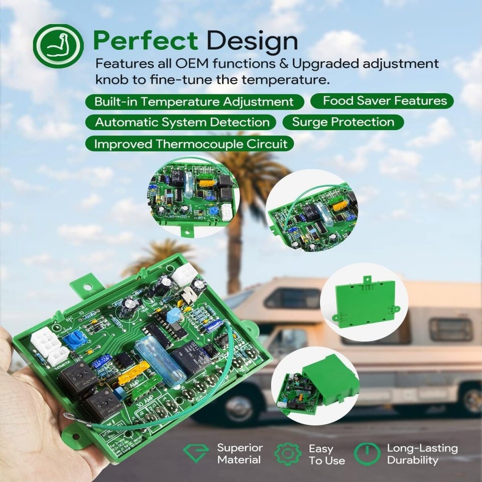 MICRO P-711 Dometic Control Board for Dometic 2-way (AC, gas) 3-way (AC ...
