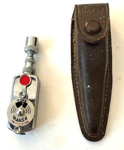 HANSA Model II Camera Self Timer Mechanical Tested w/ Leather Case ...