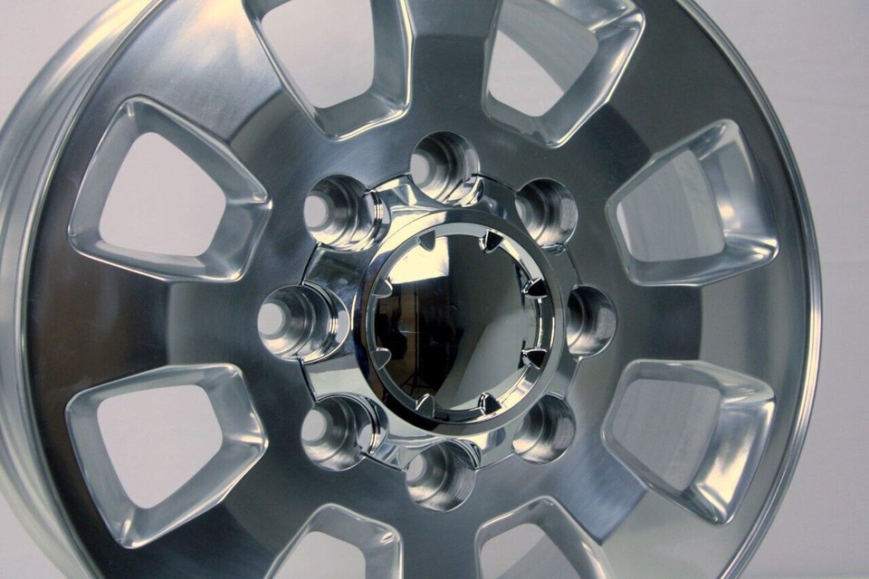 2001-2010 Chevy Silverado 2500 HD Polished 18" 8 Lug 8x6.5 Wheels Rims ...