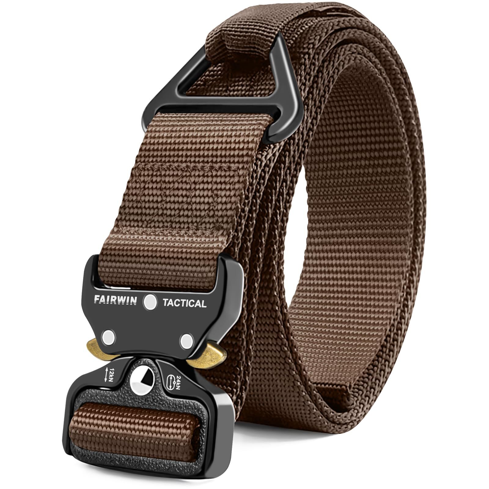 Men's Tactical Belt, Rigger Belt,Nylon Belt for Men with V-ring Quick ...