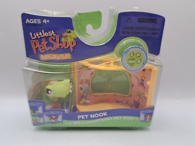 Littlest Pet Shop Display & Play Pet Nook Aquarium Friends LPS #350 ...