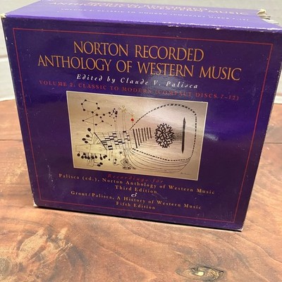 Norton Recorded Anthology of Western Music Vol 2 CD 1996 Classical W.W ...