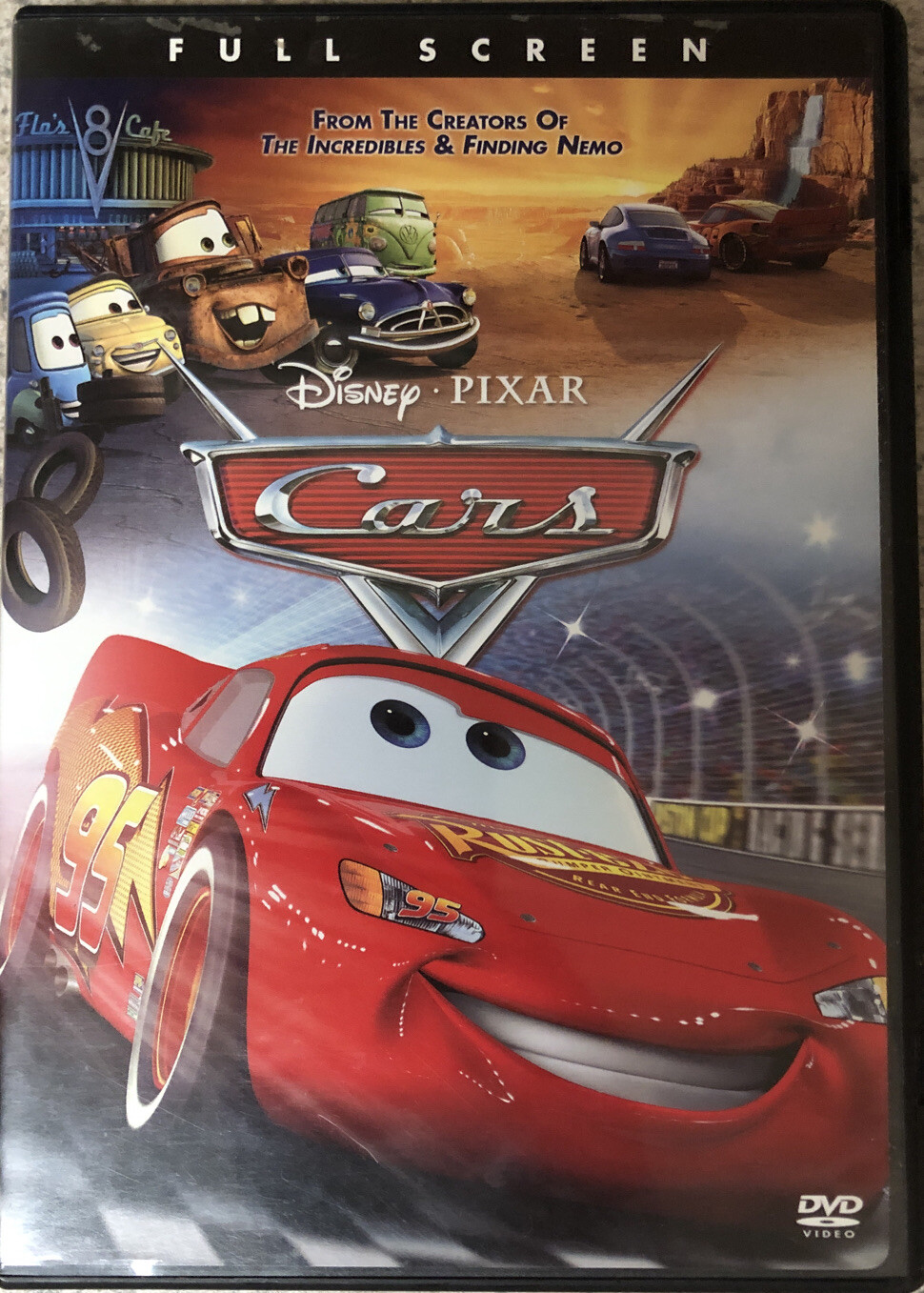 DISNEY CARS DVD - Full Screen Edition, With Bonus Features 786936708103 ...