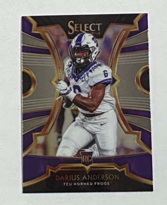 2020 Panini Chronicles Draft Picks Select #14 Rookie Darius Anderson TCU | eBay