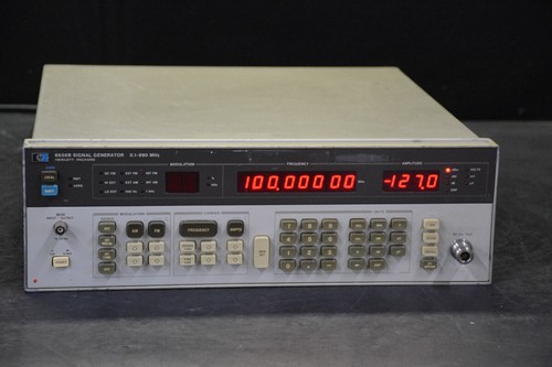 HP Agilent Keysight 8656B Signal Generator (0.1-990MHz) | eBay