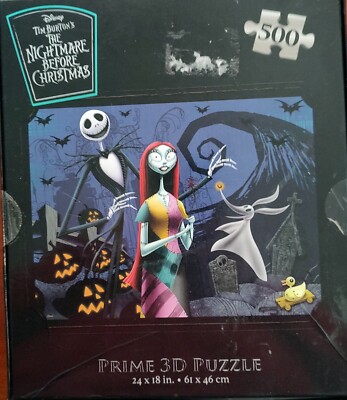 The Nightmare Before Christmas Prime 3D Jigsaw Puzzle 500 Pcs Disney ...