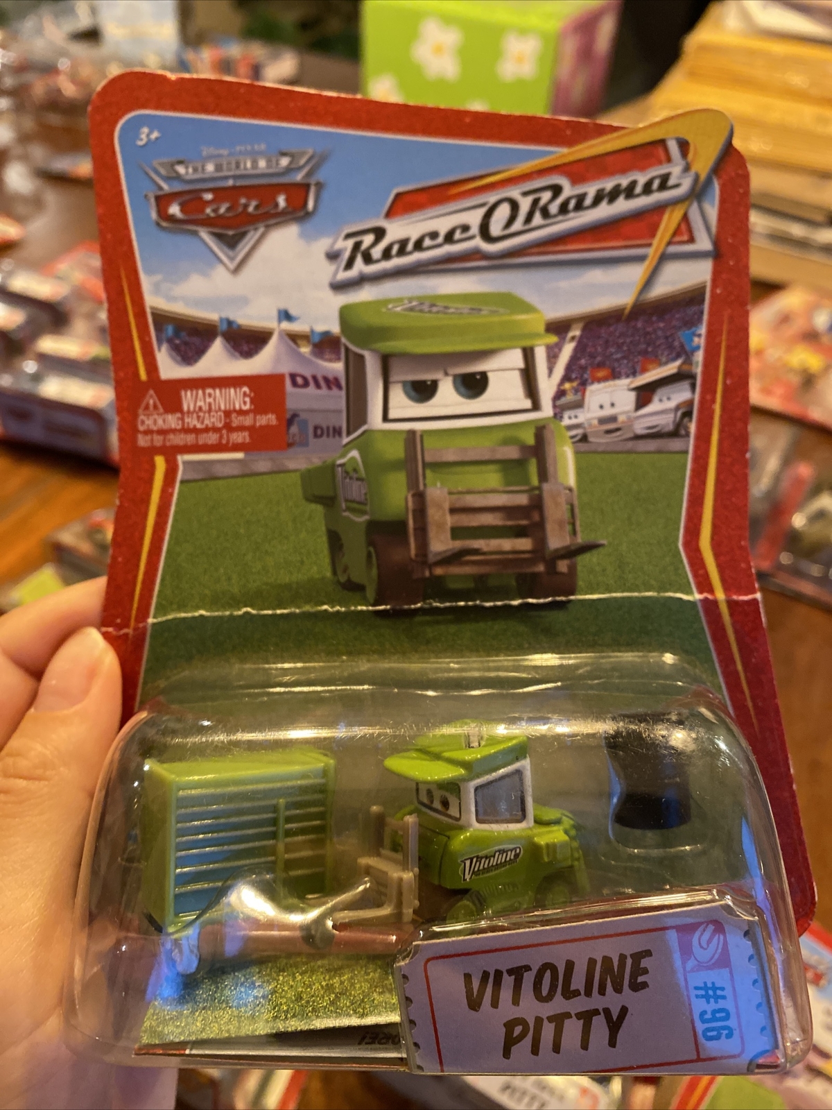 Disney Pixar Cars 2 Vitoline Pitty No 96 Race O Rama WOC Hot Cb-bbb for ...