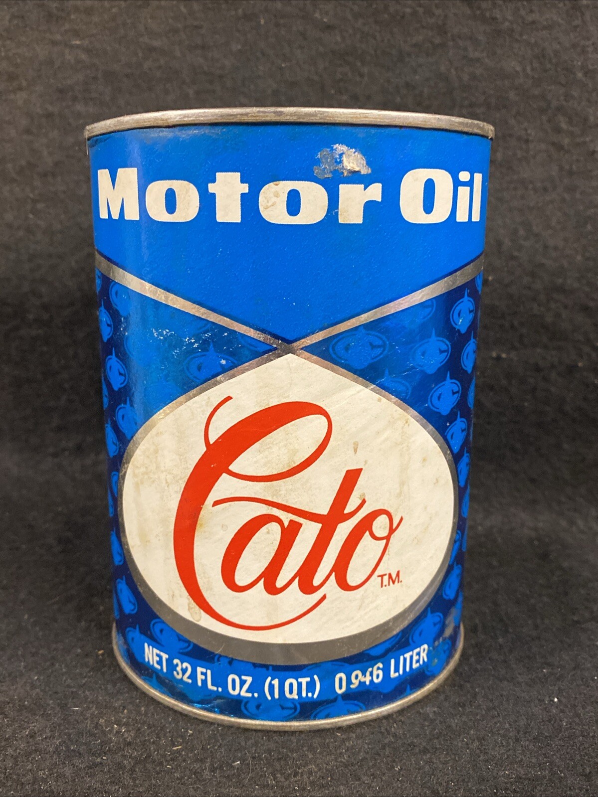 Cato 1 Qt Empty Motor Oil Can Oklahoma City, Ok | eBay