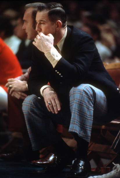 Head Coach Larry Costello Of The Milwaukee Bucks 1970 OLD BASKETBALL ...