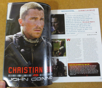 Terminator Magazine MOON BLOODGOOD Sam Worthington - CHRISTIAN BALE ...