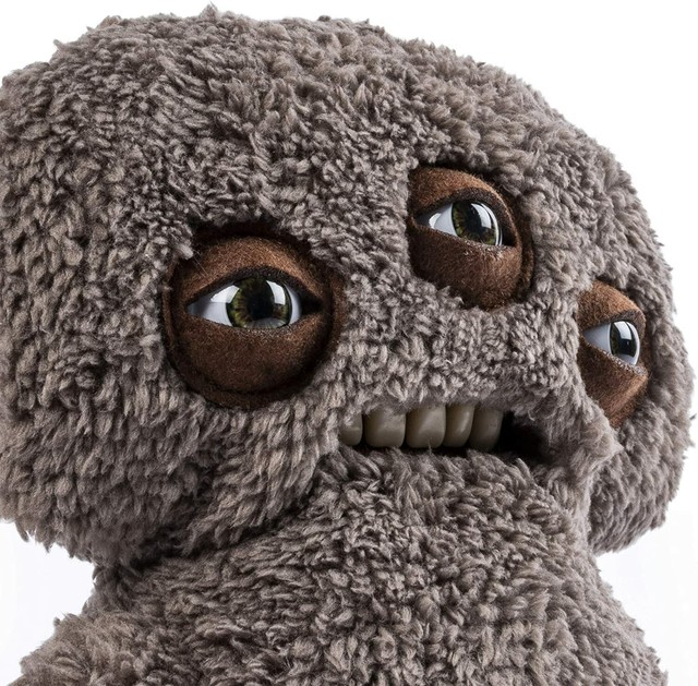 Fuggler Funny Ugly Monster Teddy Bear Nightmare Fuzzy Brown 9" Series 3 ...