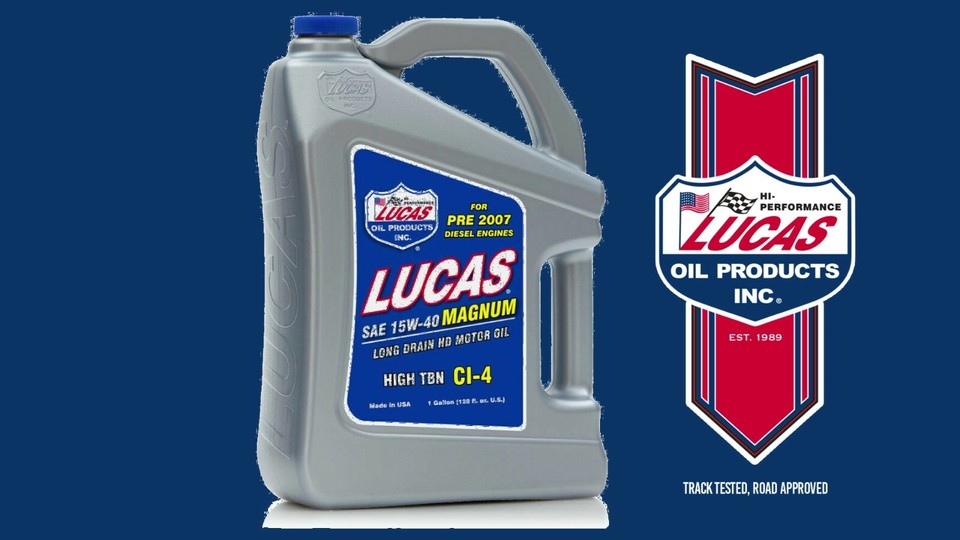 HEAVY DUTY LONG DRAIN 15W-40 LUCAS MAGNUM OIL #10076-1 ONE (1) GALLON ...